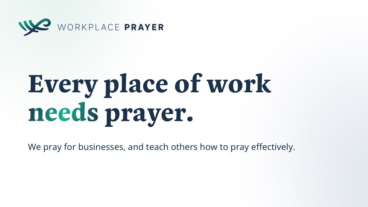 Workplace Prayer | Prayer Coverage & Training for Businesses